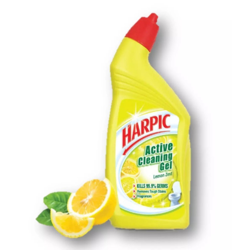 HARPIC Lemon Zest Active Cleaning Gel 400ml | Shopee Malaysia