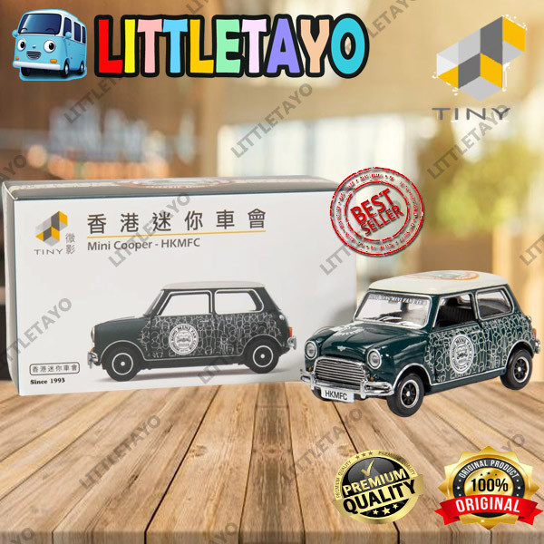 Tiny MINI COOPER MORRIS MK 1 HKMFC HONGKONG MINI FAN CLUB - MODEL CAR DIECAST MINISCALE ORIGINAL ...