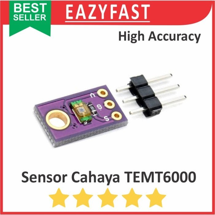 CAHAYA Temt6000 TEMPT Light Sensor Module Digital Ambient Light Lux ...