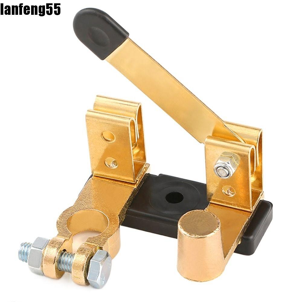 LANFENG Battery Disconnect Switch, 12V/24V Quick Cut-off Isolator Power ...