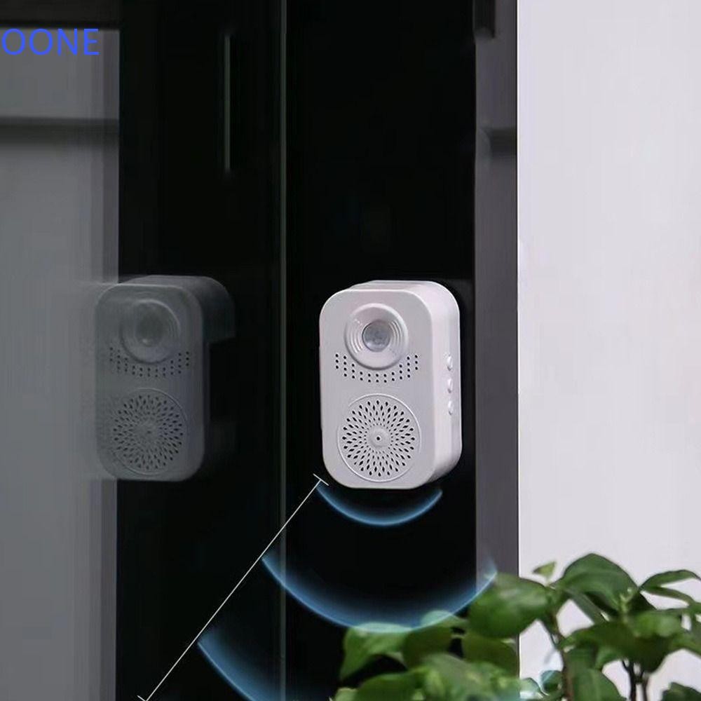 OONE Guest Welcome Chime Wireless Home Alarm Infrared Detector Welcome Device Door Bell | Shopee ...