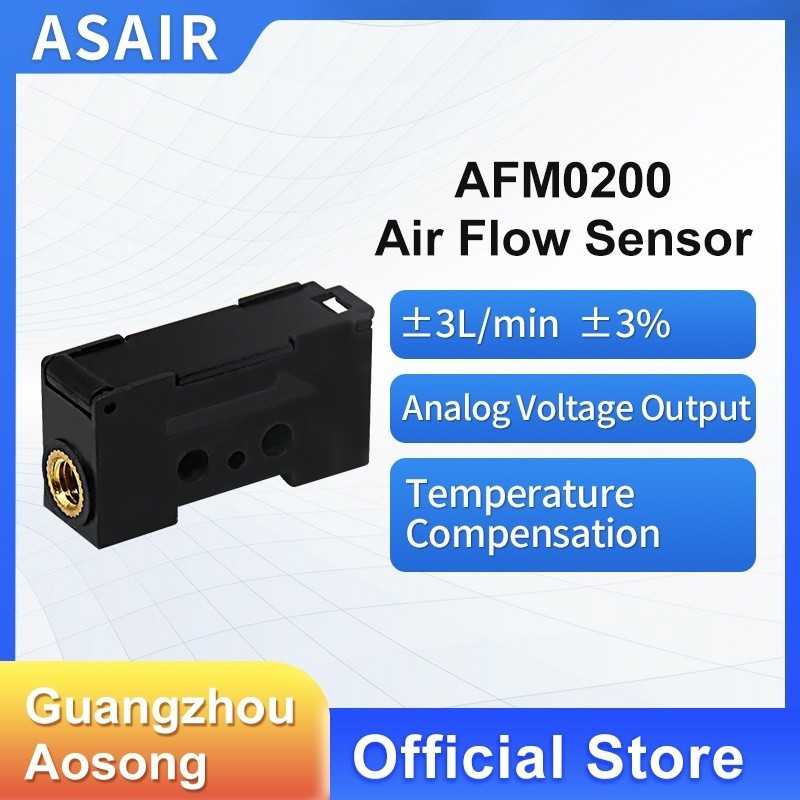 ASAIR Ozon Gas Micro Flow Thermal Sensor Oxygen Air Flow Quality Sensor ...