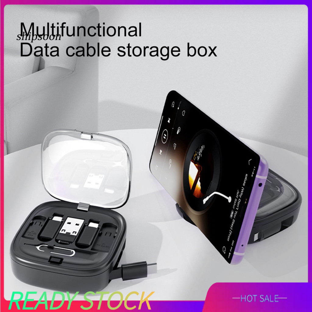 SN Cable Convertor Box Charging Adapter Box Multi-function Usb Data ...