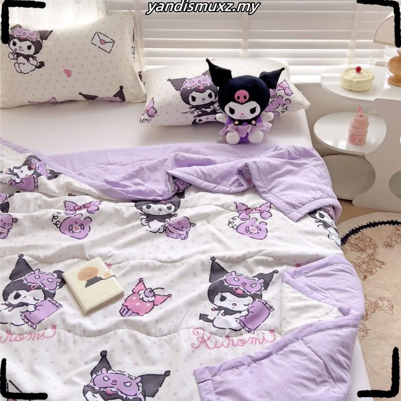 Cartoon Kuromi Summer Blanket Sanrio Melody Quilt My Melody Cinnamoroll ...
