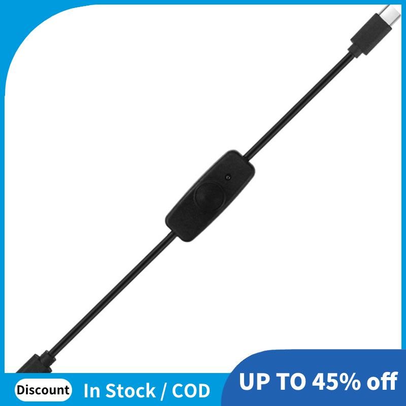 Power Switch USB Type C with Indicator Light Male to Female USB-C ...