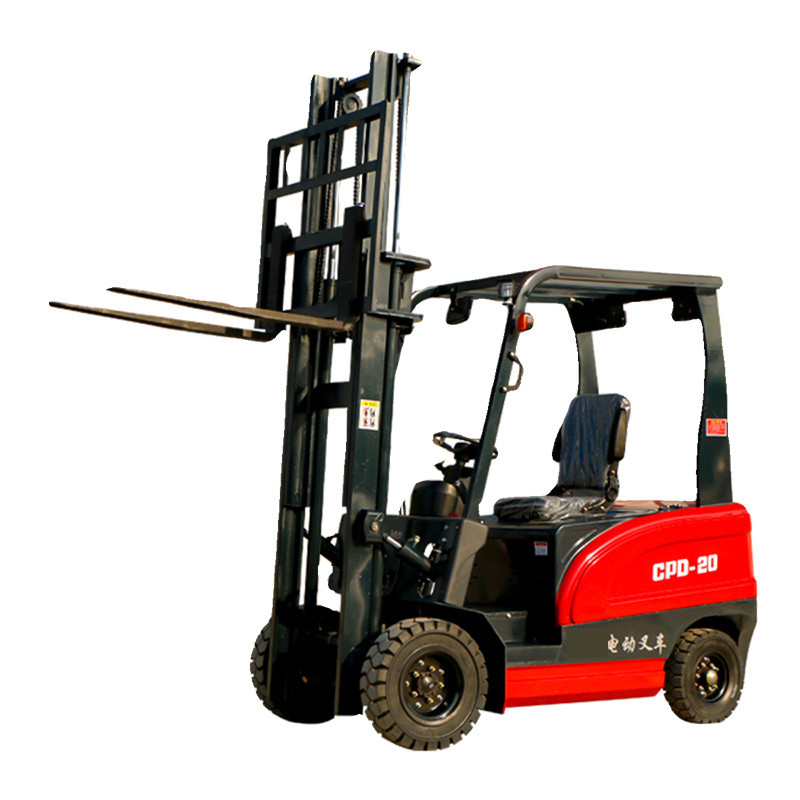 Forklift Elektrik 2 Tan 1 Tan 1.5 Tan Kecil Jenis Penunggang Tenaga ...
