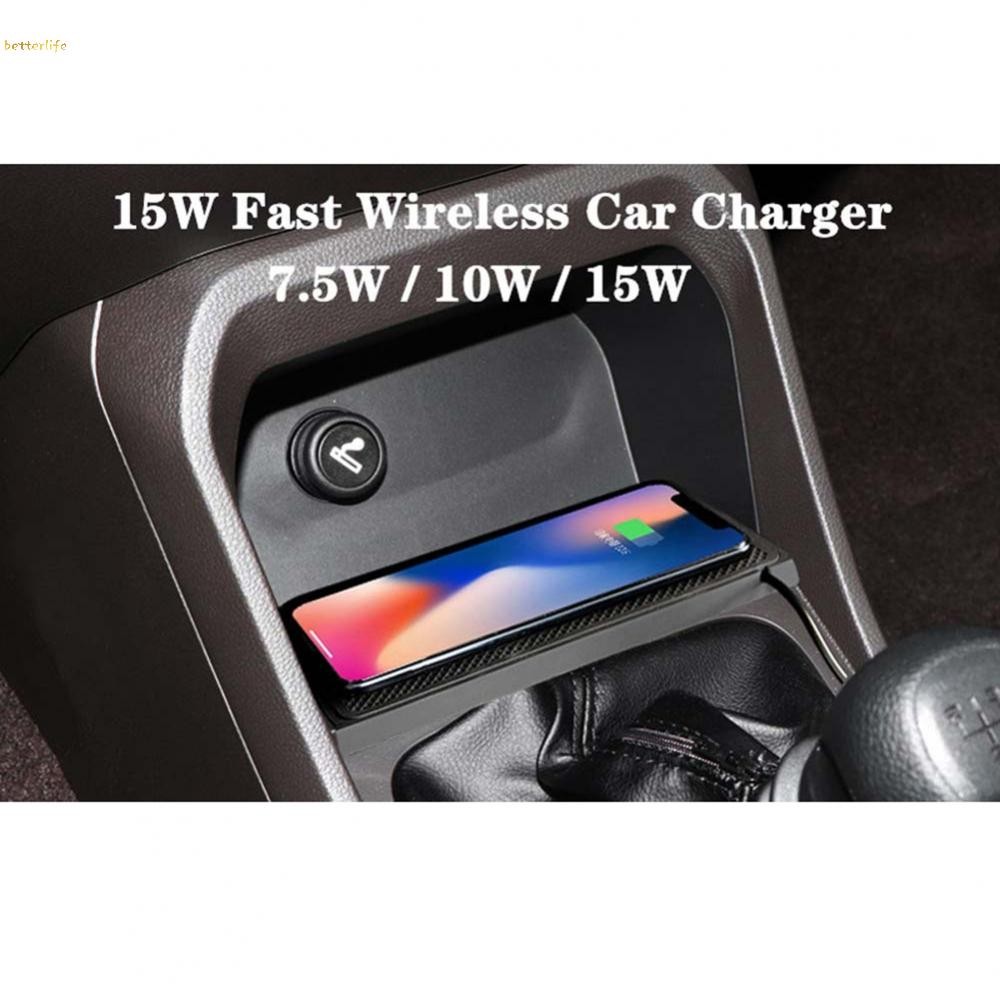 Car Wireless Charging Pad Fast Charger 15W with Non Slip Design for ...