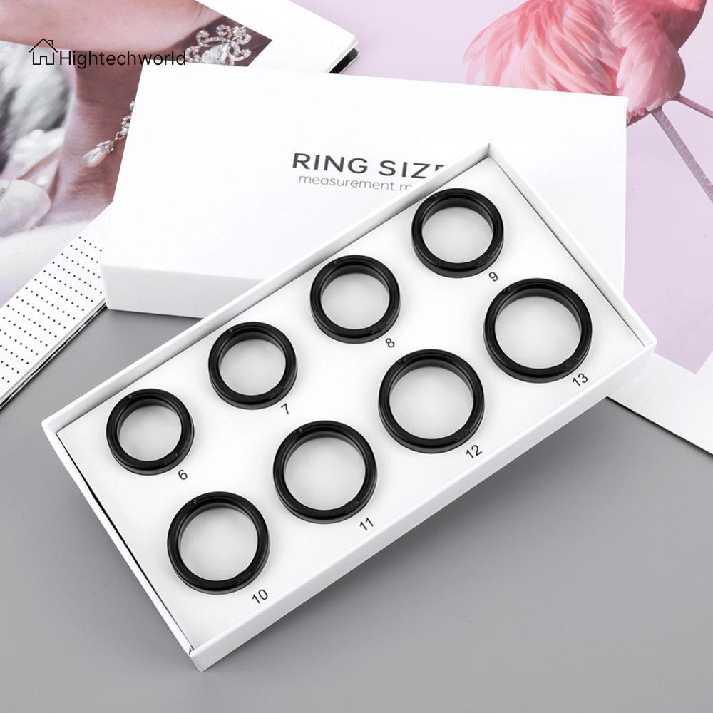 Smart Ring Sizing Kit Ring Measurement Tool 8 Sample Ring Sizes Sizes 6 ...