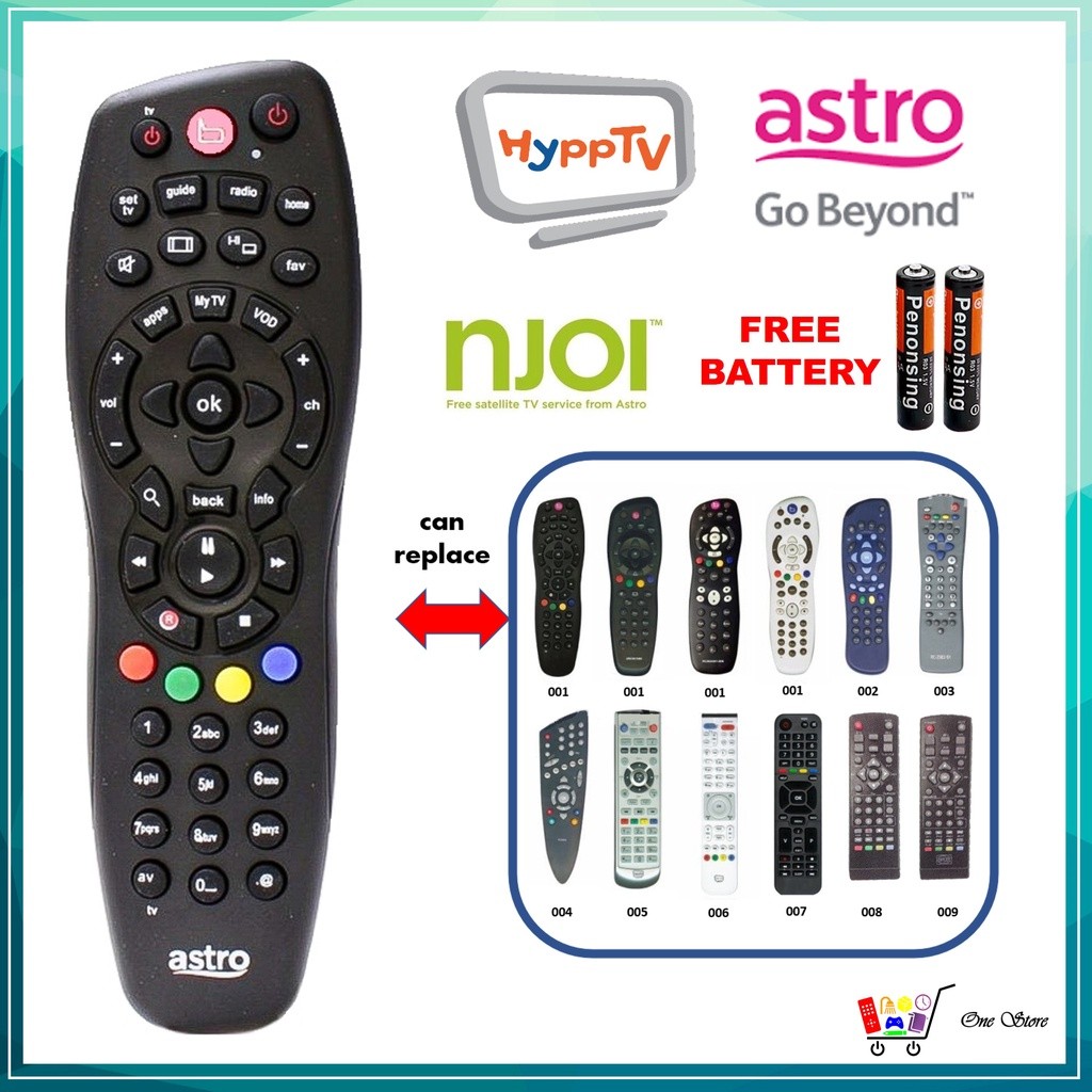 [OFFER] 10 in 1 ASTRO Remote Control for HYPP/BYOND/PVR/NJOI/Old Model ...