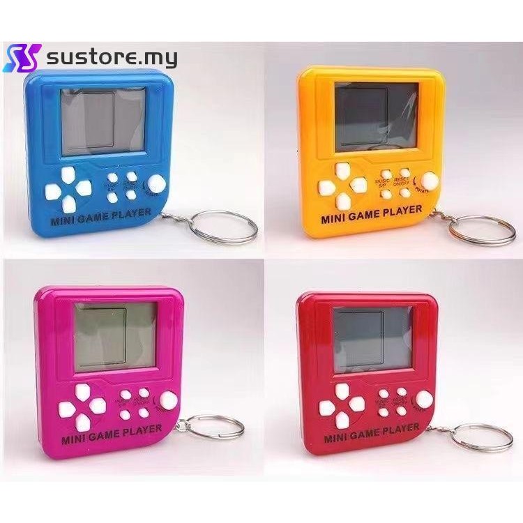 For Kids Retro Gaming Keychain Toy Mini Portable Handheld Console ...