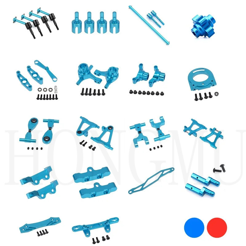 Tamiya TT02 Full Set Metal Upgrade Parts Kit Drive Shaft CVD Steering Cup Diff Cup Steering ...