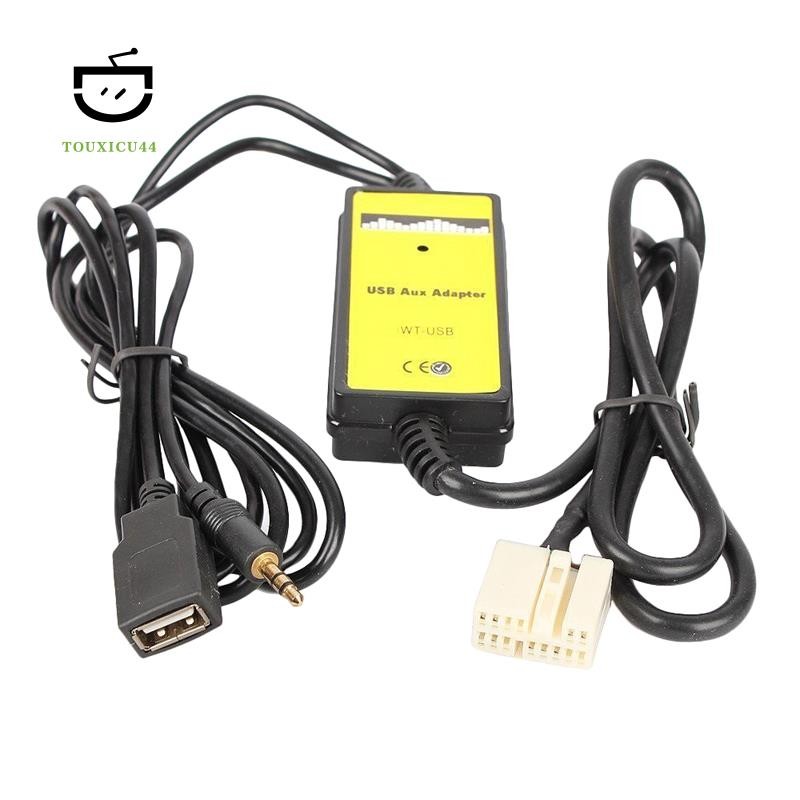 5+7Pin USB AUX Mp3 Player Adapter Car Stereo CD Changer Adapter for ...