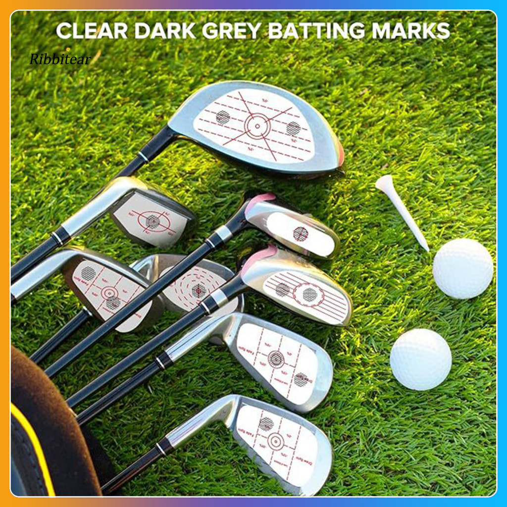 Removable Adhesive Golf Stickers Thin Impact Labels for Golf Clubs ...