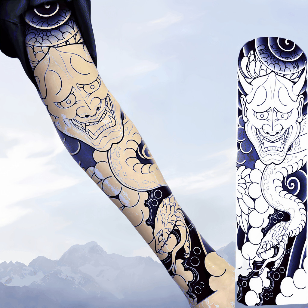 Czto Influencer Same Style Tattoo Stickers Arm Tattoo Teenager Tattoo ...