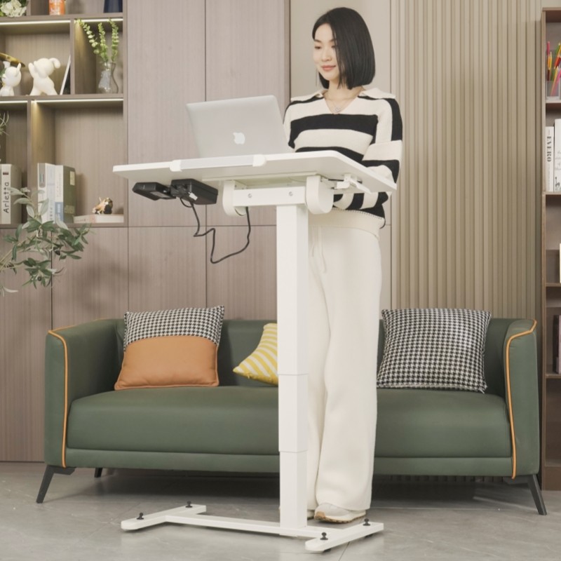 Frankwood Electric Standing Meja Komputer Boleh Laras Stesen Kerja ...