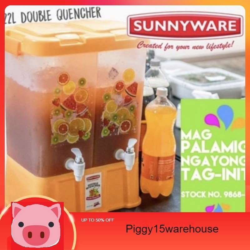 DOUBLE QUENCHER JUICE / WATER DISPENSER TWIN DISPENSER 9868 ...