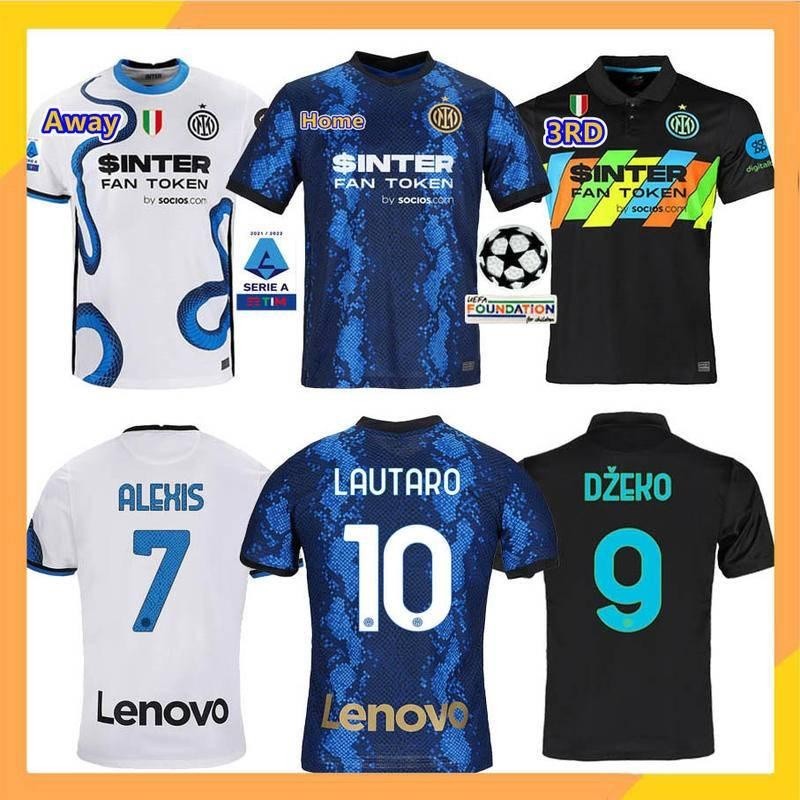 2021 2022 Inter Milan jersey Home Third Away Jersey 21-22 Third Kit ...