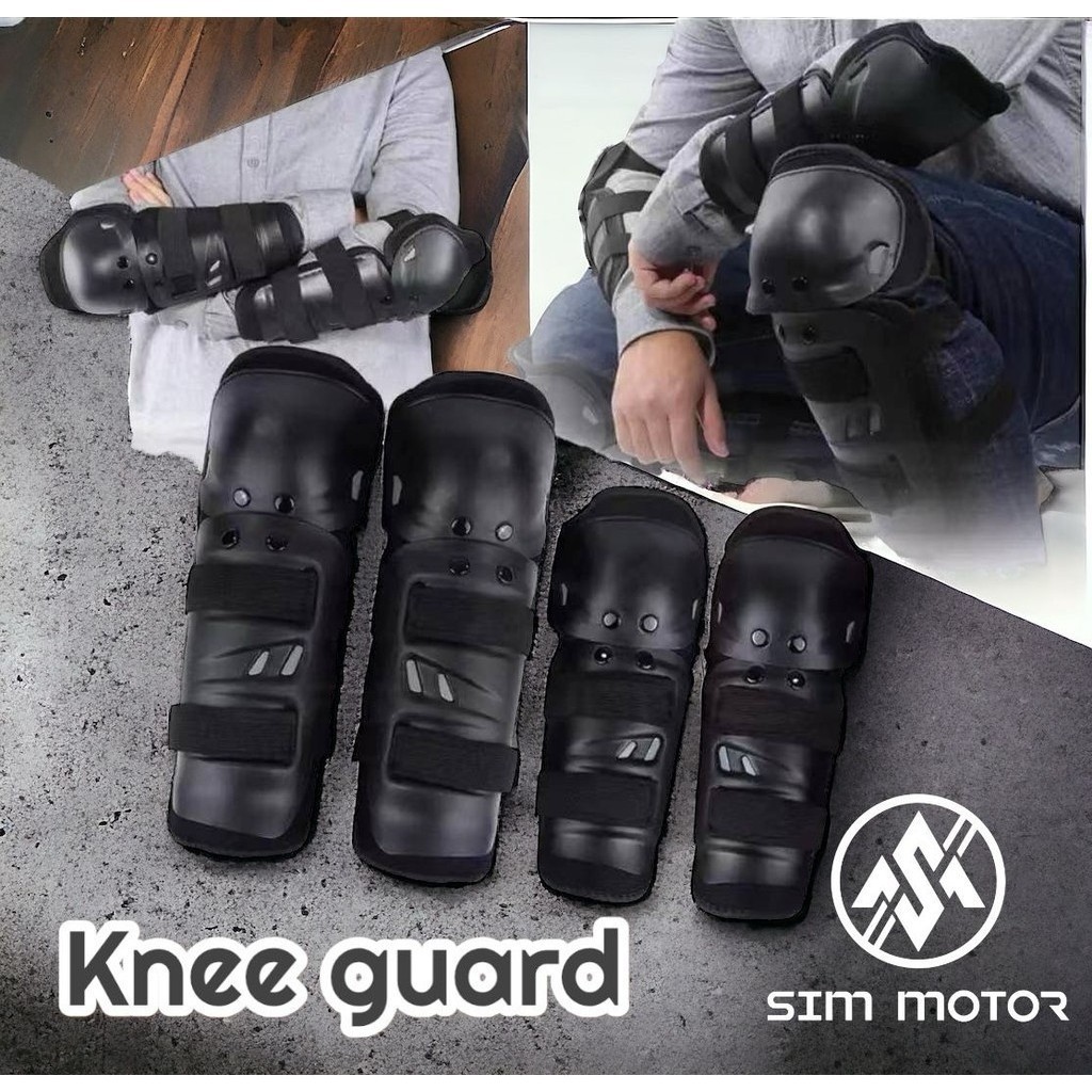 1SET 4PCS KNEE ARM PROTECTOR PAD GUARD MOTORCROSS GUARD PADS SARUNG ...