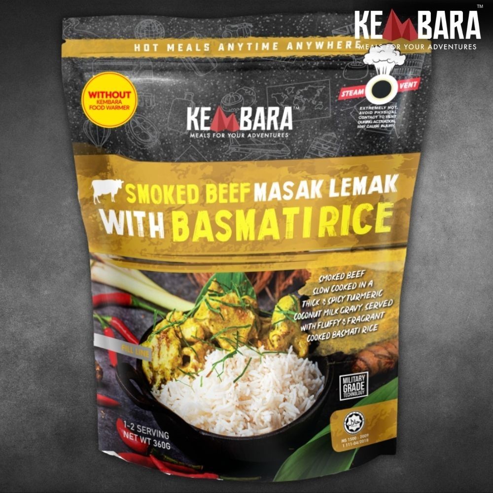 Kembara Meals - Ready To Eat Food Without Warmer (Chicken/Beef Rendang ...