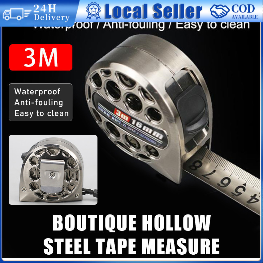 Retractable Tension Ruler Tape Measurement 3M16mm/5M19mm portable ...