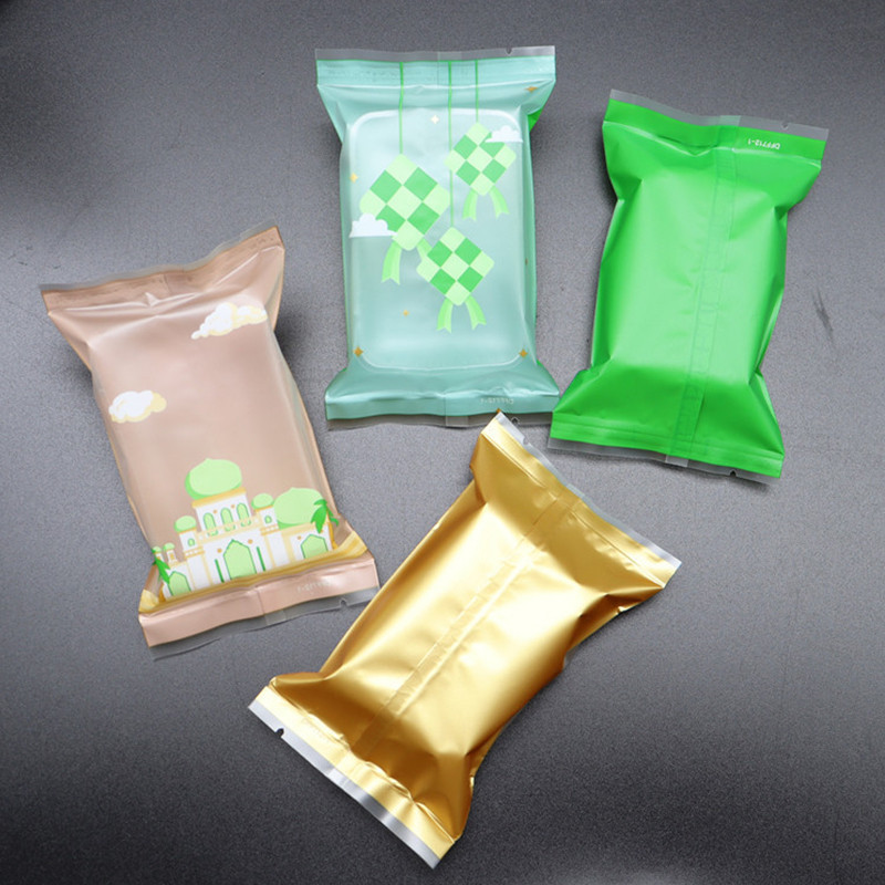 Hari Raya 2024 Goodies Box Packaging 100Pcs Snowflake Crispy Packaging ...