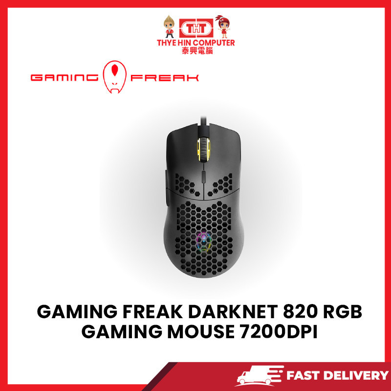 GAMING FREAK DARKNET 820 RGB GAMING MOUSE | Shopee Malaysia