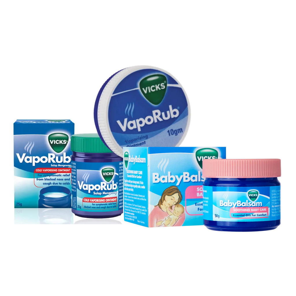 VICKS VAPORUB BABY BALSEM INHALER | Shopee Malaysia