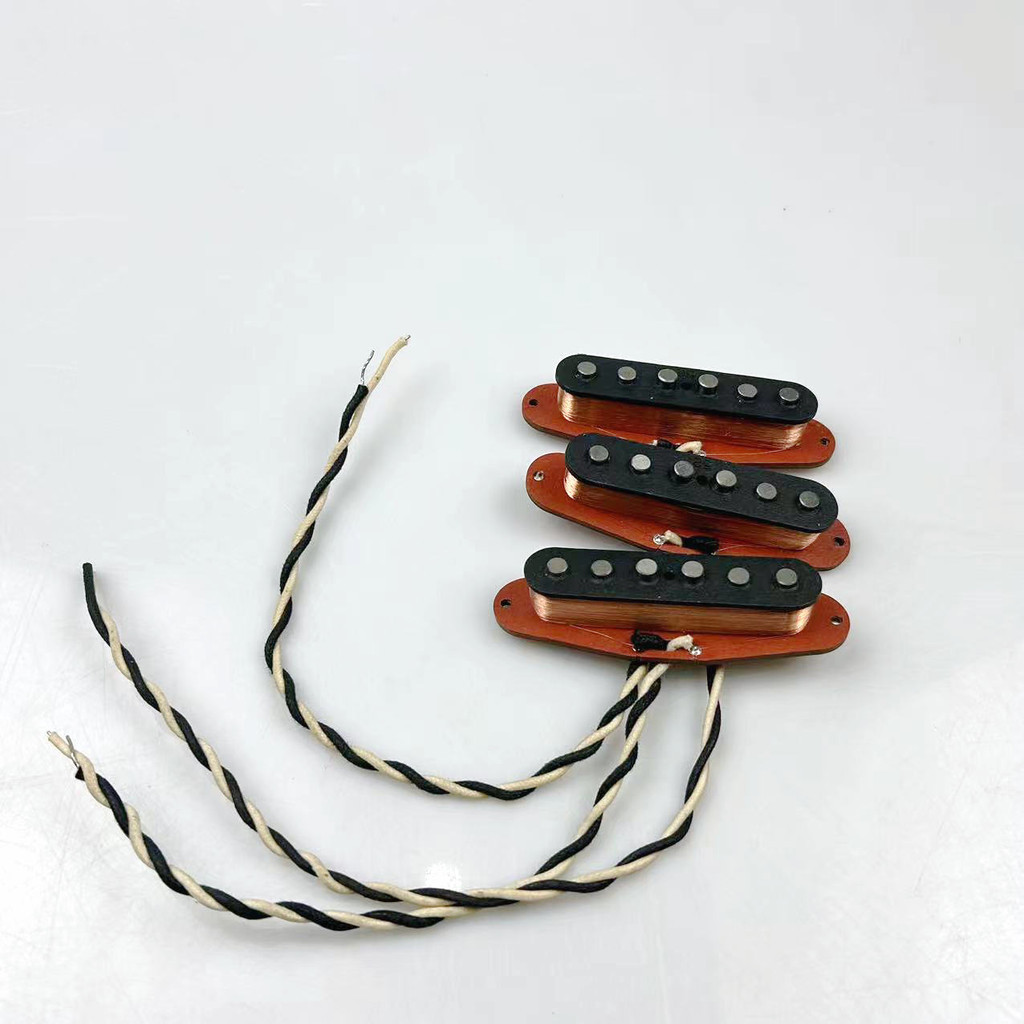 GF-1 set 3pcs Guitar Pickups Single coil pickups Alnico 5 Pickups Red ...