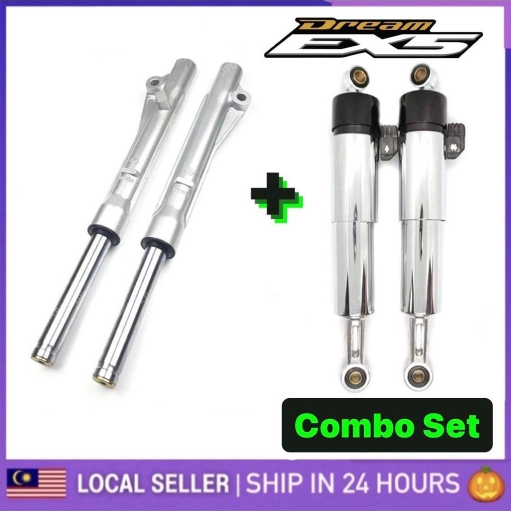 HONDA EX5 DREAM FRONT FORK + REAR ABSORBER (COMBO SET) EX5 HP DREAM ...