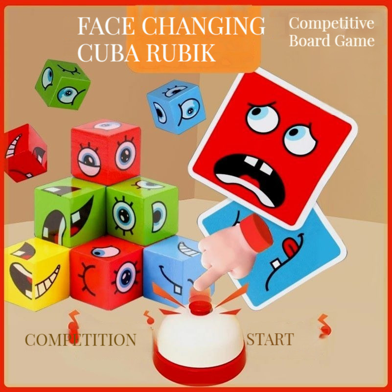 Dice Change Face Game The Hook By Card Playable 1-4 People (36month ...