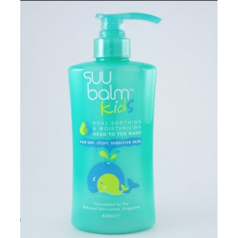 Suu Balm Kids Dual Soothing & Moisturising Head to Toe Wash 420ml | Shopee Malaysia
