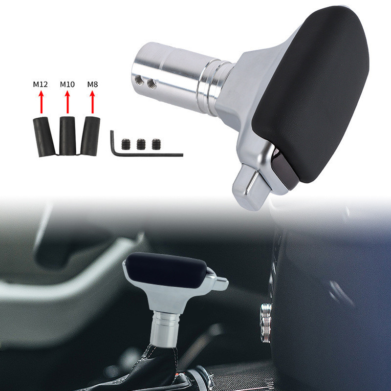 Universal Automatic Shift Knob Aluminum Alloy Shifter Lever Handle with ...