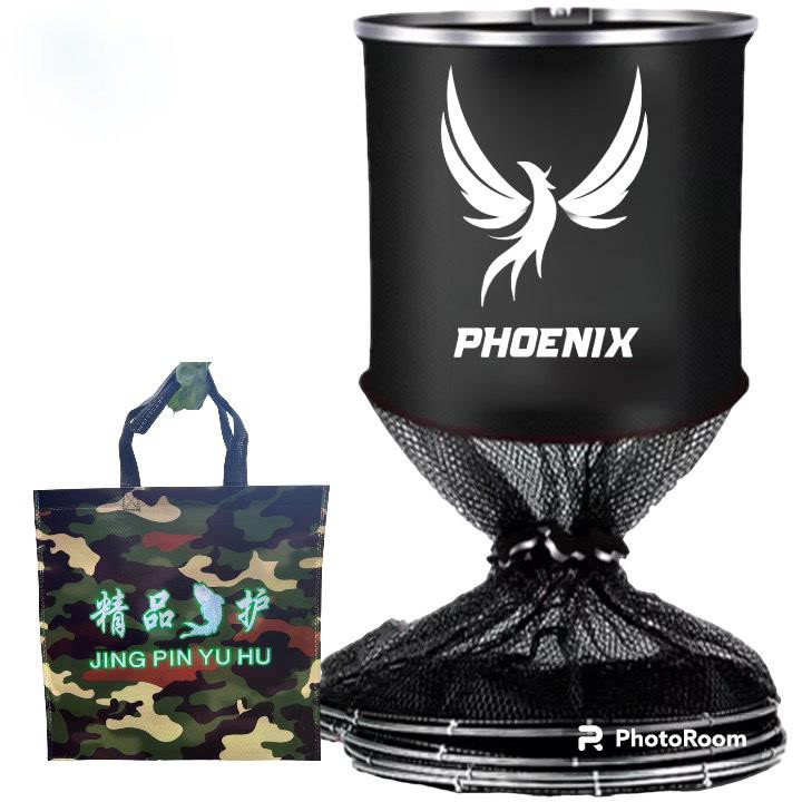 Little Phoenix Fish Container, Super Durable Metal Frame Fish Container ...