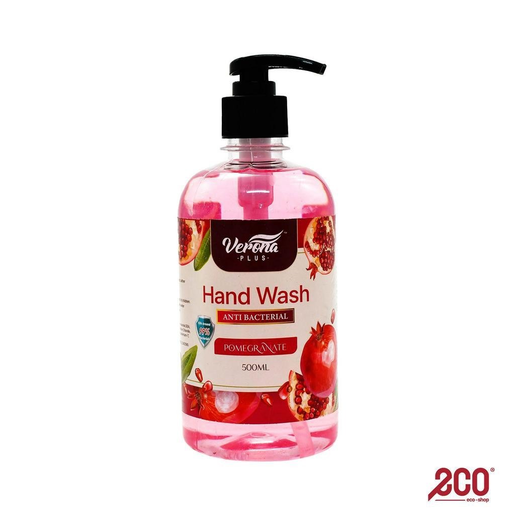 Verona Plus Antibacterial Handwash with Pomegranate Fragrance 500ML ...
