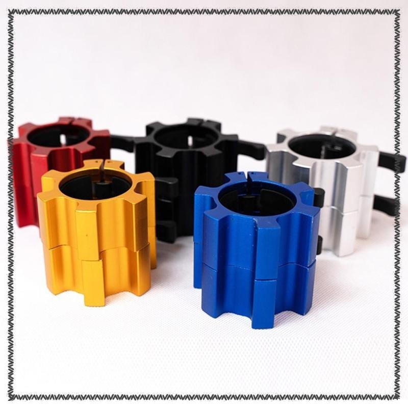 [MCA] Barbell Clamp 50mm Dumbbell Weightlifting Lock Weights Bars ...
