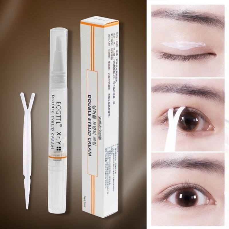 Double Eyelid Fixing Cream Invisible Double Eyelid Sticker Big Eye ...
