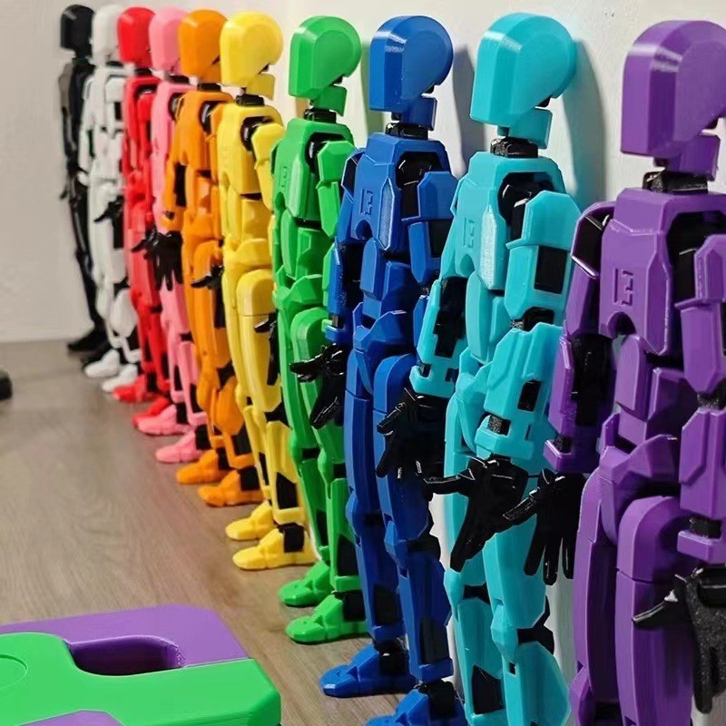 Lucky 13 Dummy Action Figure Assembly Model Toy Diy Articulado Action ...