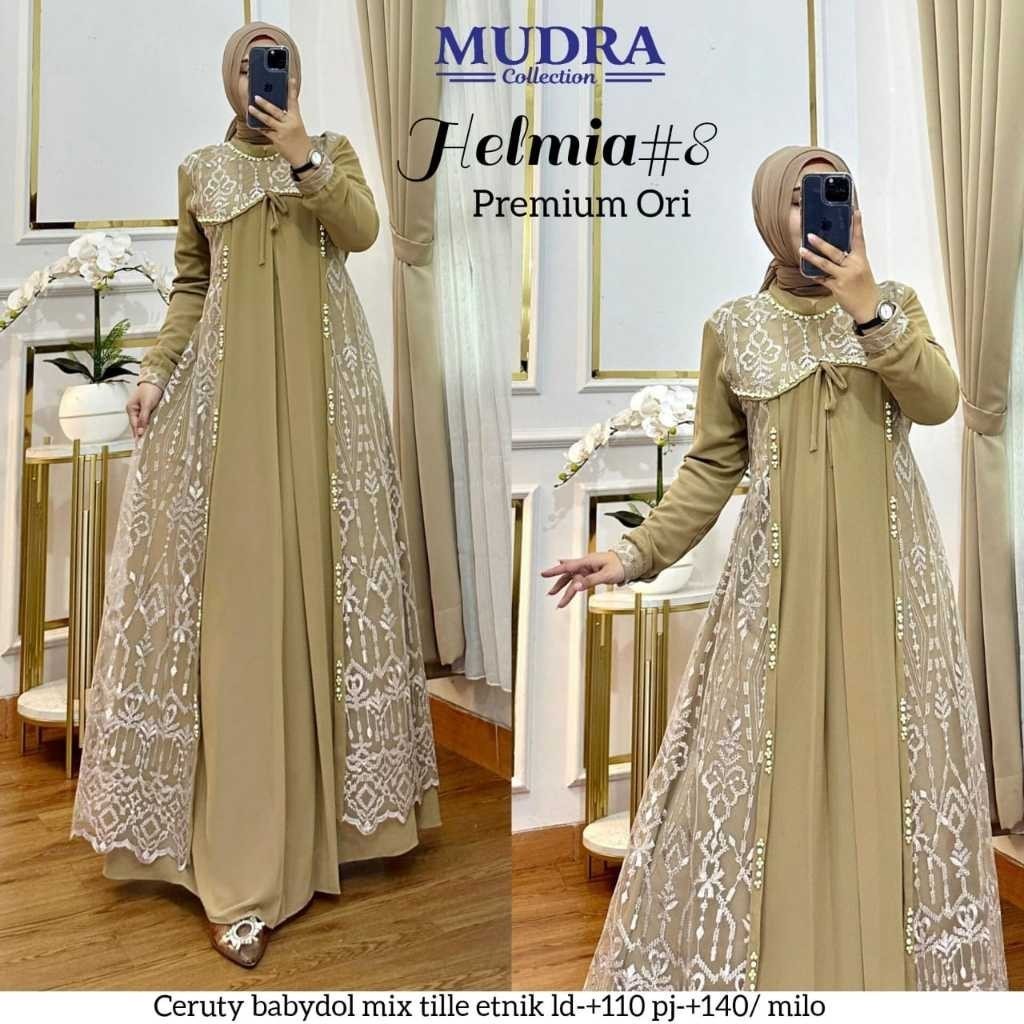 2203 HELMIA 8 DRESS by MuDRa | Shopee Malaysia