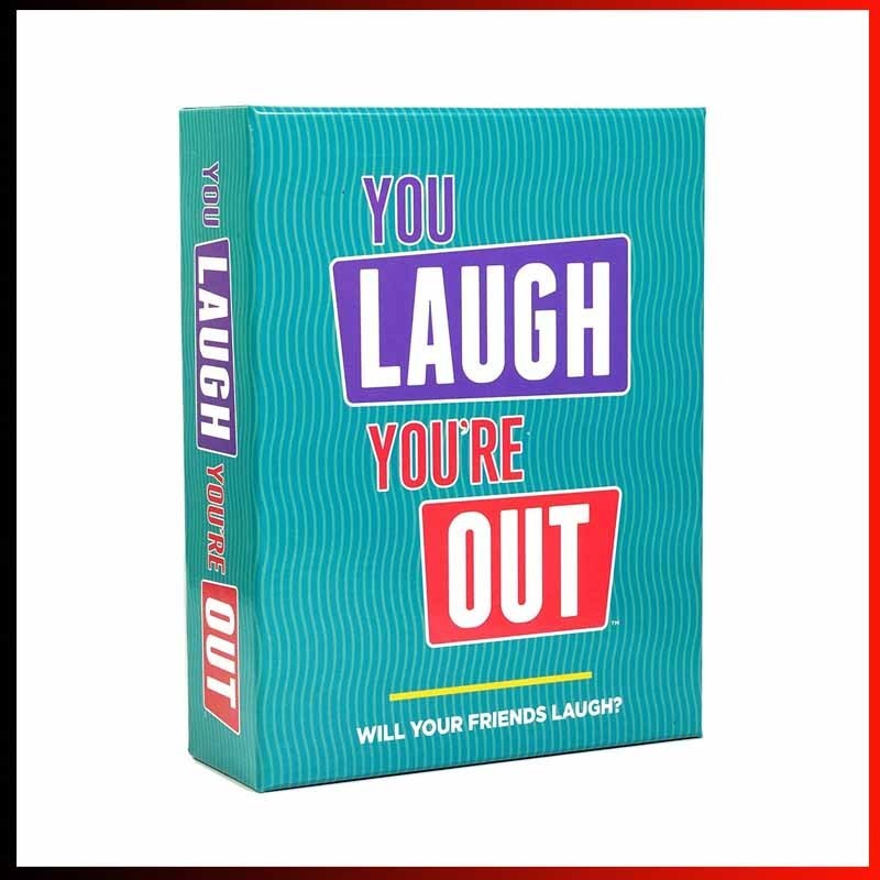 DSS Games You Laugh You're Out - The Official Family Game Card Game ...