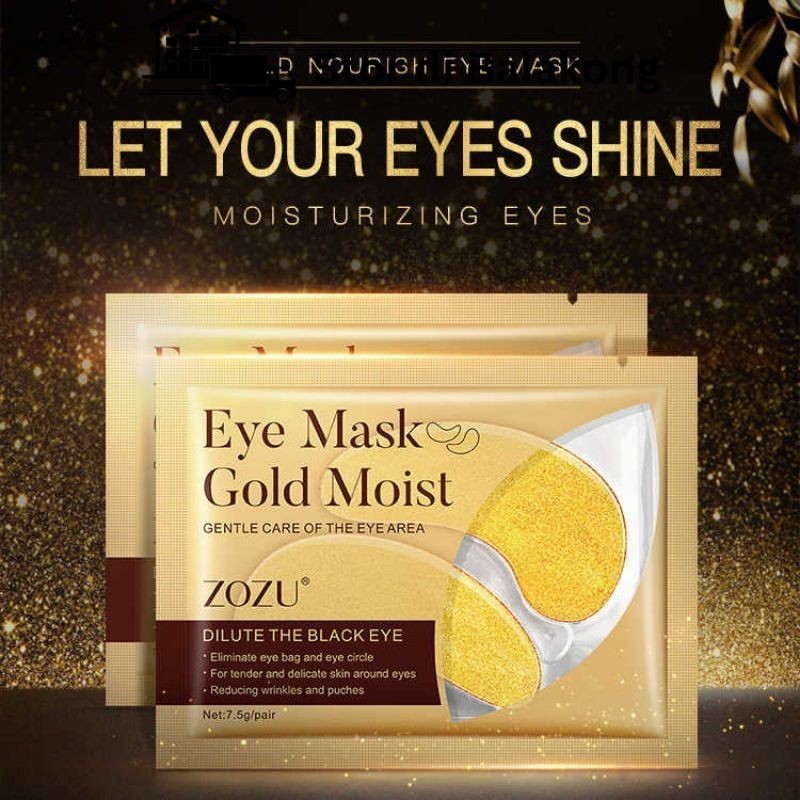 Zozu Golden Crystal Moisturizing Collagen Nourishing Eye Mask 1pair