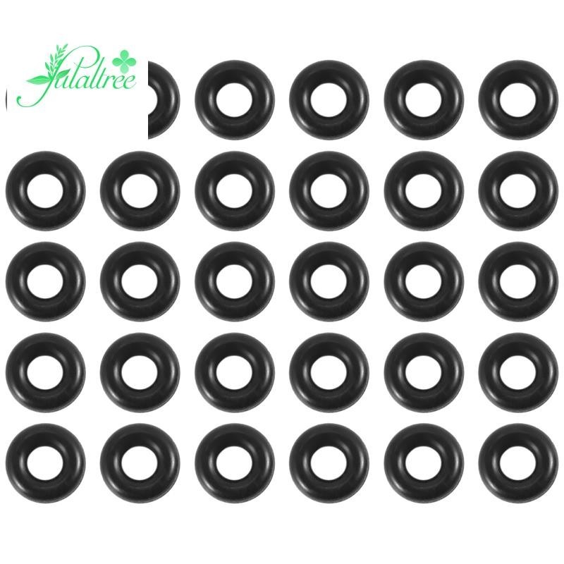 30 Pcs 2.5mm x 6.5mm x 2mm Rubber O Rings for Wacky Worm Fishing ...