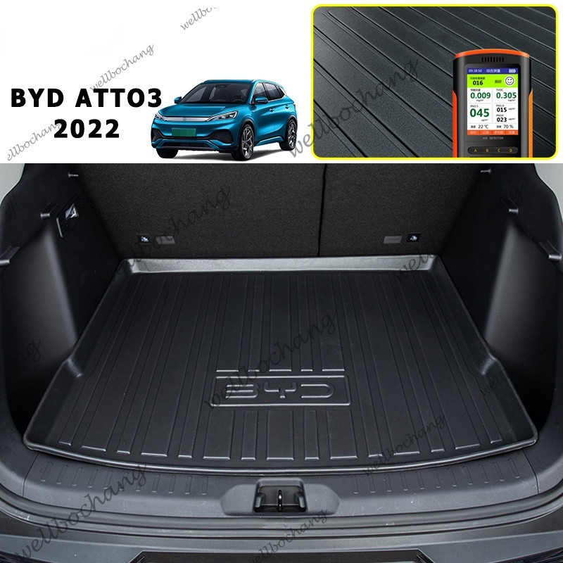For BYD Atto 3 Yuan PLUS 2022 Car Trunk Tray Car Rear Tray Waterproof ...