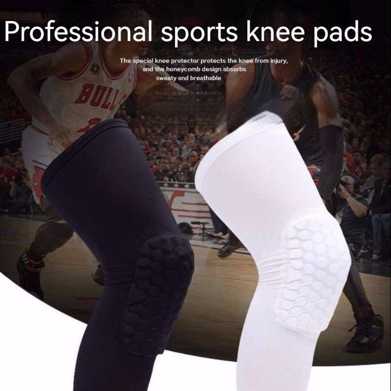 Basketball honeycomb anti-collision knee meniscus long leg guard ...