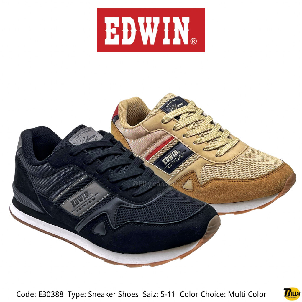 EDWIN Brand Men’s Comfort Casual Lace Up Sneaker Shoes ( E30388 ...