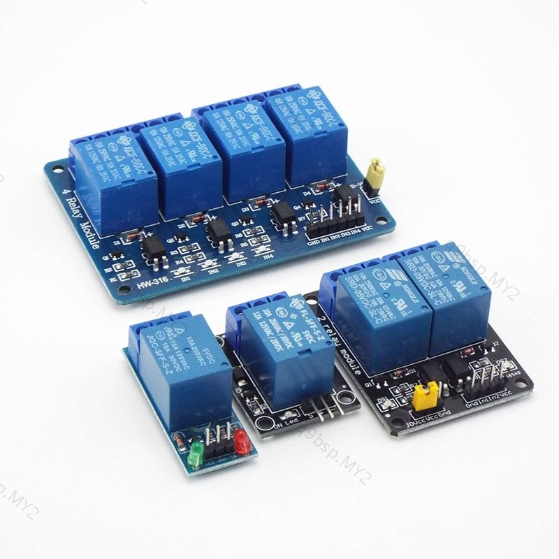 Relay Module DC 5V 12V With Optocoupler Relay Output 1 2 4 8 16Way Relay Module Control For dc5v ...