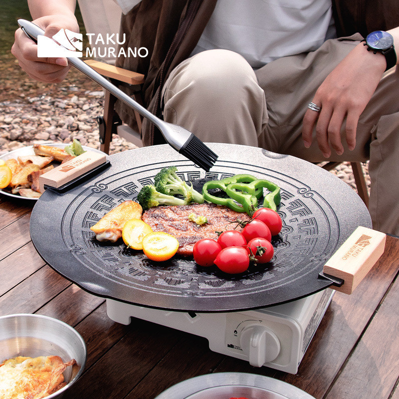 Outdoor Grill Pan Korean Barbecue Nonstick Frying Plate Cooker Maifan ...