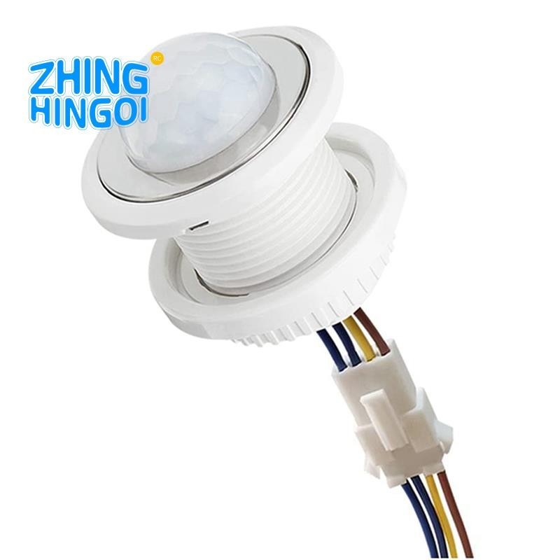 Mini Motion Sensor Light Switch 110-220V PIR Sensor Smart Detection ...