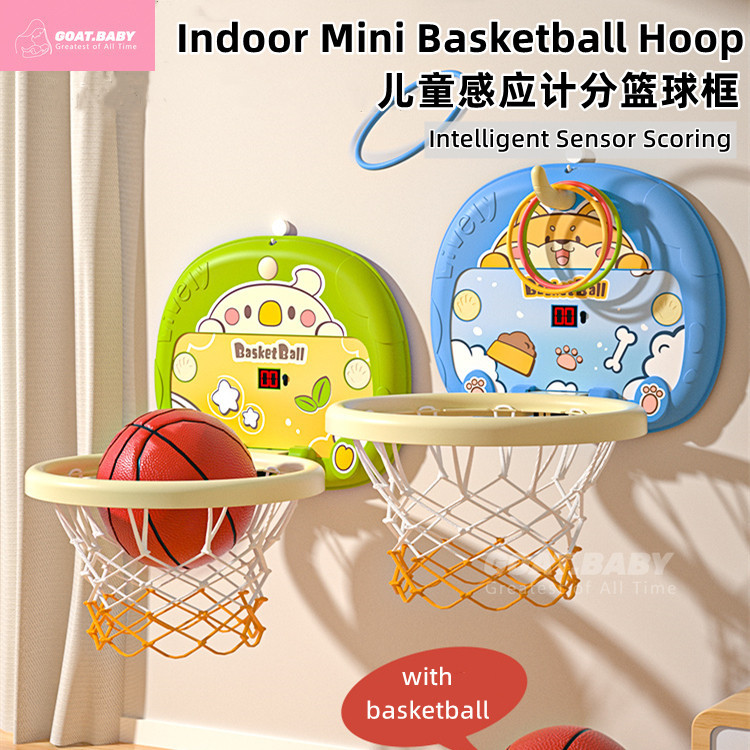 Indoor Mini Basketball Hoop Sport Toys for Kids Electronic Counting ...
