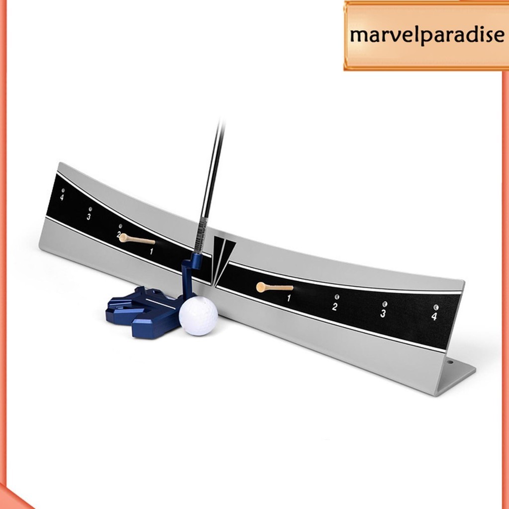 【Mapde】1/2 Golf Alignment Aid Straight Putting Training Eye Line Swing ...