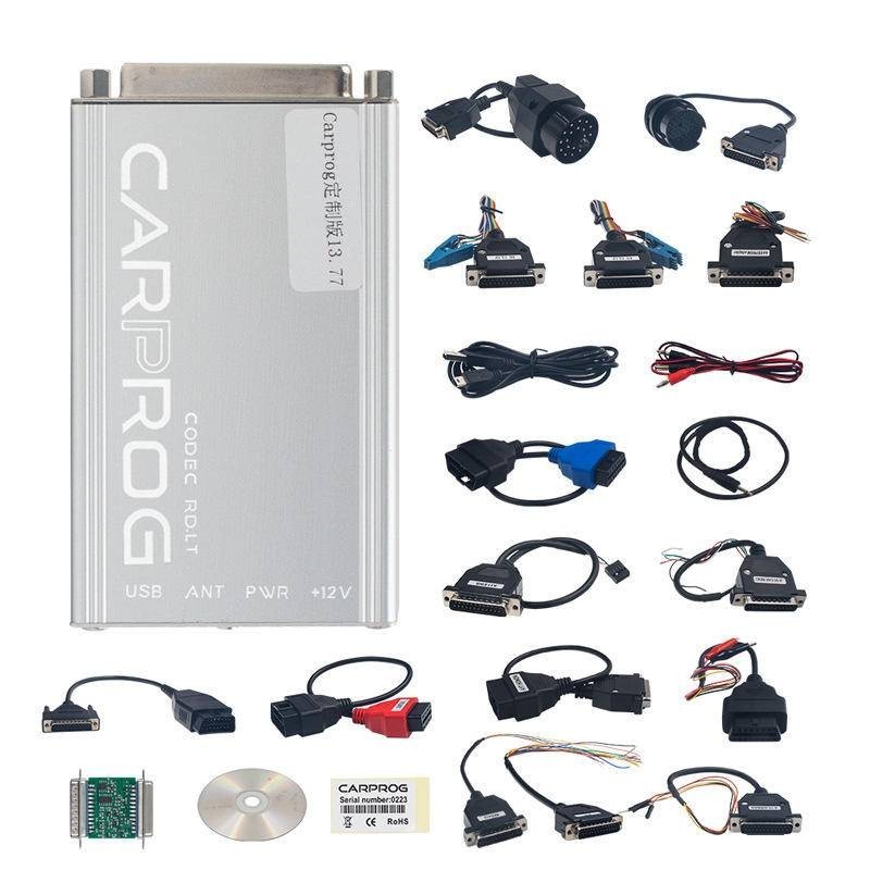 New Version carprog V13.77 V10.93 V8.21 Car ECU Programmer ECU Chip ...